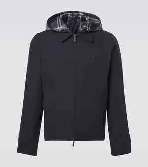 Burberry Check Cotton Blouson Jacket