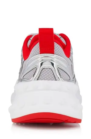 CHRISTIAN LOUBOUTIN So Flo Sneaker - Silver