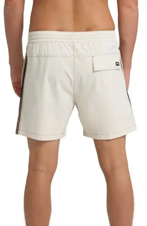 BILLABONG Panel Layback Swim Trunks - Oatmeal