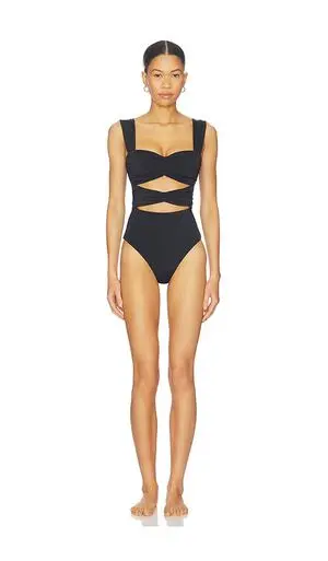 Onia One Piece Swimsuit With Cut-out Detail - Black