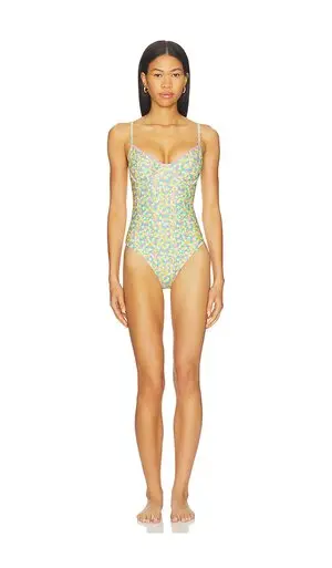 KULANI KINIS Decorative Underwire Cheeky One Piece - Hula Honey