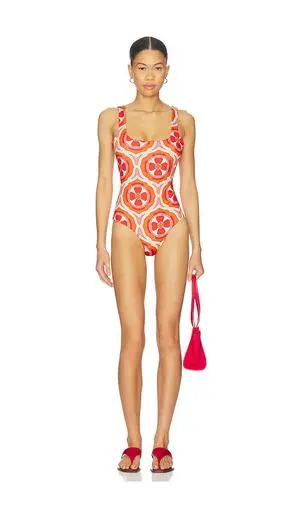 Eywasouls Malibu Aurora One Piece - Pink Retro Radiance