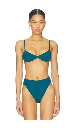 HAIGHT. Adjustable Monica Bikini Top - Harbor Blue