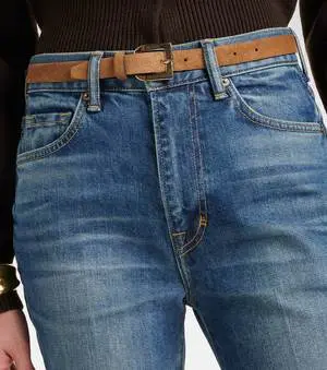 TOM FORD Suede Belt