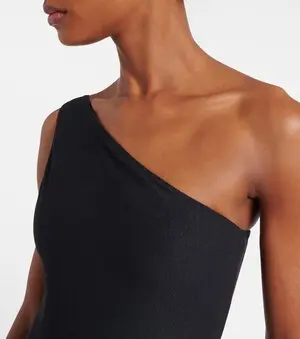 SAME Belted One-shoulder Swimsuit