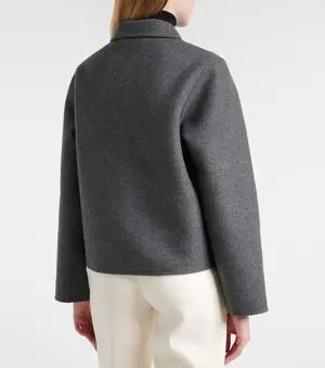 Extreme Cashmere N°463 Mover Wool And Cashmere Jacket