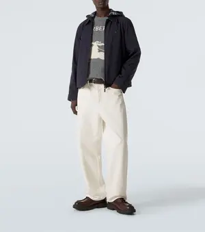 Burberry Check Cotton Blouson Jacket