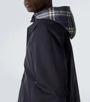 Burberry Check Cotton Blouson Jacket