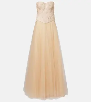 Costarellos Bustier Evening Dresses