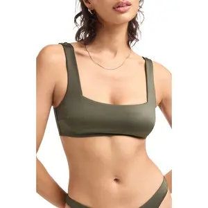VITAMIN A® Mika Bikini Top - Olive