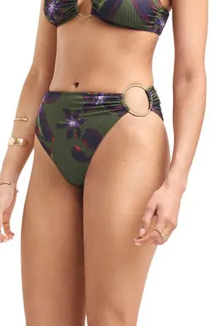 VITAMIN A® Lolita Rib Ring Bikini Bottoms
