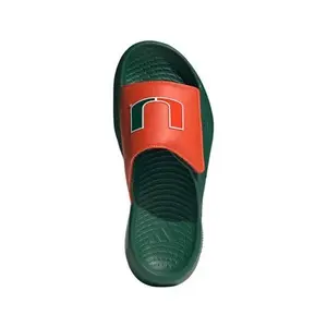Adidas Miami Hurricanes Lightblaze Slide Sandals By - Green
