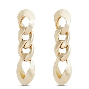 TOSCANO Linked Drop Earrings - Yg