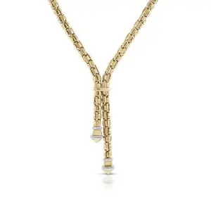 TOSCANO Link 14k Lariat Necklace - Tt