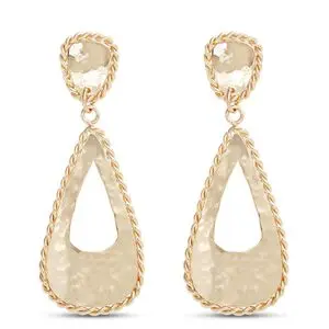 TOSCANO 14k Yellow Gold Dangle Earrings - Yg