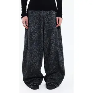 JADED LONDON Leopard Print Monster Sweatpants