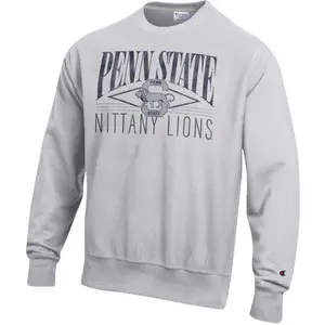 Champion Penn State Nittany Lions Reverse Weave Fleece Sweatshirt - Gray