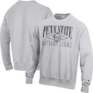 Champion Penn State Nittany Lions Reverse Weave Fleece Sweatshirt - Gray
