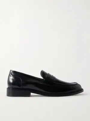 VINNY'S Townee Leather Penny Loafers