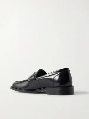 VINNY'S Townee Leather Penny Loafers