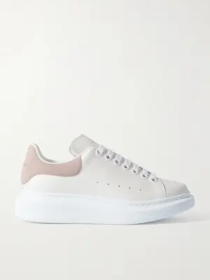 Alexander Mcqueen Trimmed Sneakers For Women