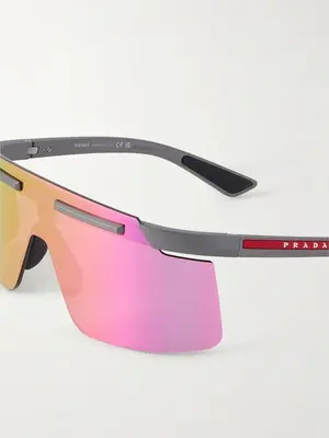 Prada Linea Rossa Square-frame Sunglasses