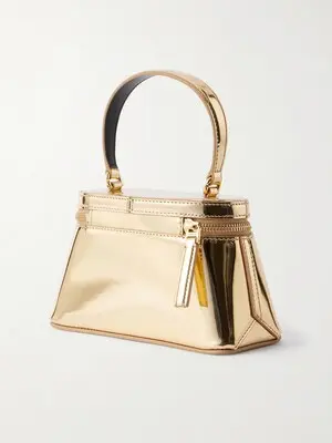 Givenchy Antigona Metallic Leather Shoulder Bag