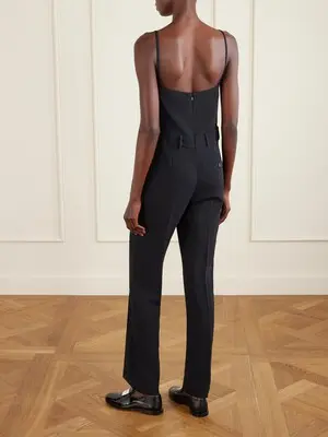 Givenchy Belted Crepe-cady Jumpsuit