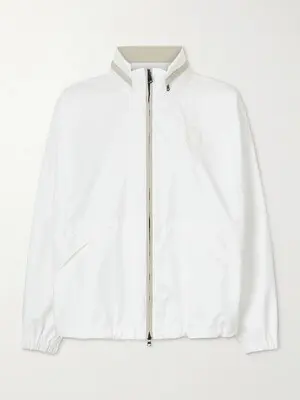 Brunello Cucinelli Appliquéd Shell Jacket