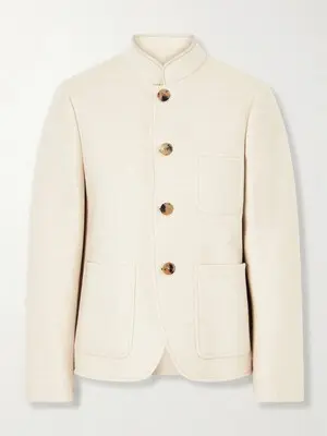 Loro Piana Spagna Mini Cashmere Jacket - Neutrals