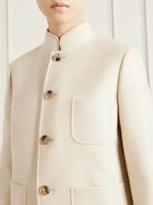 Loro Piana Spagna Mini Cashmere Jacket - Neutrals
