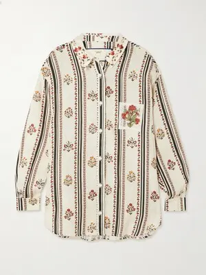 Agua Bendita Embroidered Tops