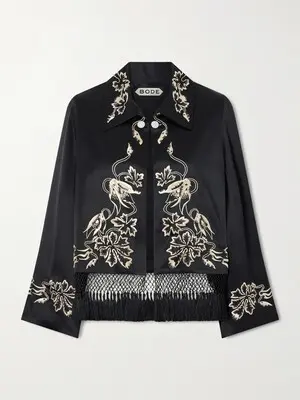 Bode Embroidered Outerwear For Women