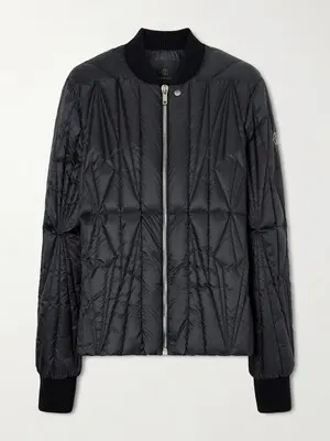 Rick Owens Moncler Quilted Shell Down Jacket