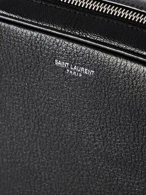 Saint Laurent Small Full-grain Leather Messenger Bag