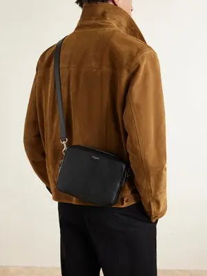 Saint Laurent Small Full-grain Leather Messenger Bag