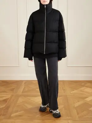 Rick Owens Moncler Cyclopic Quilted Down Jacket