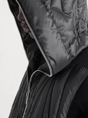 Rick Owens X Moncler Quilted Hooded Down Gilet