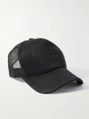 GALLERY DEPT. Logo-print Trucker Cap - Black