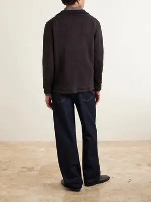 Inis Meáin Linen Cardigan - Brown