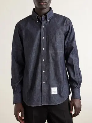 Thom Browne Denim Shirt - Blue