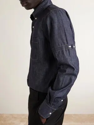 Thom Browne Denim Shirt - Blue