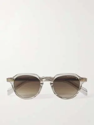 CUTLER AND GROSS Gr06 Round-frame Sunglasses - Beige