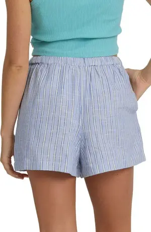 BILLABONG Printed Drawstring Shorts - Twilight Blue