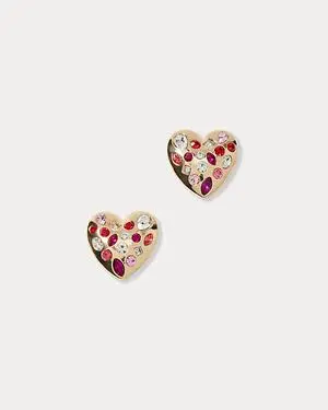 Lilly Pulitzer® Glowmance Heart Earrings - Multi