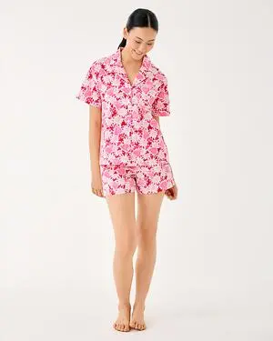 Lilly Pulitzer® Mari Pajama Button-up Top