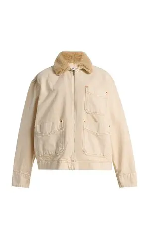 SLVRLAKE Casey Worker Jacket - Ivory
