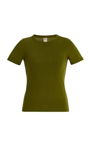 FLORE FLORE Car Cotton T-shirt - Green