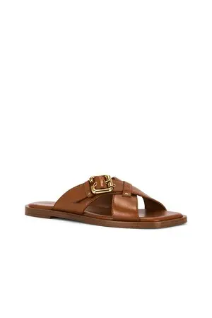 Chloé Nil Sandal - Ginger Brown