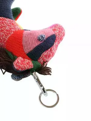 THE ELDER STATESMAN Patchwork Horse Keyring